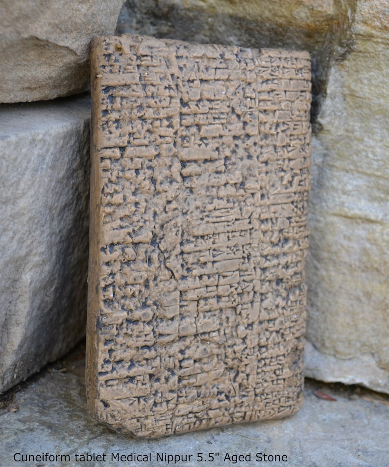 Sumerian Cuneiform Tablet Medical Nippur Sculptural Relief - Etsy Australia
