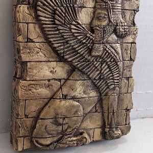 Assyrian Sumerian Winged Sphinx Susa, Lion Shedu Palace Darius I ...