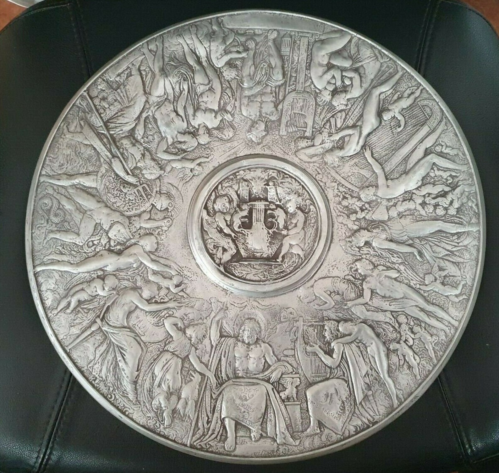 Roman Greek Royal Disc Plate Shield 13 Sculpture Statue - Etsy