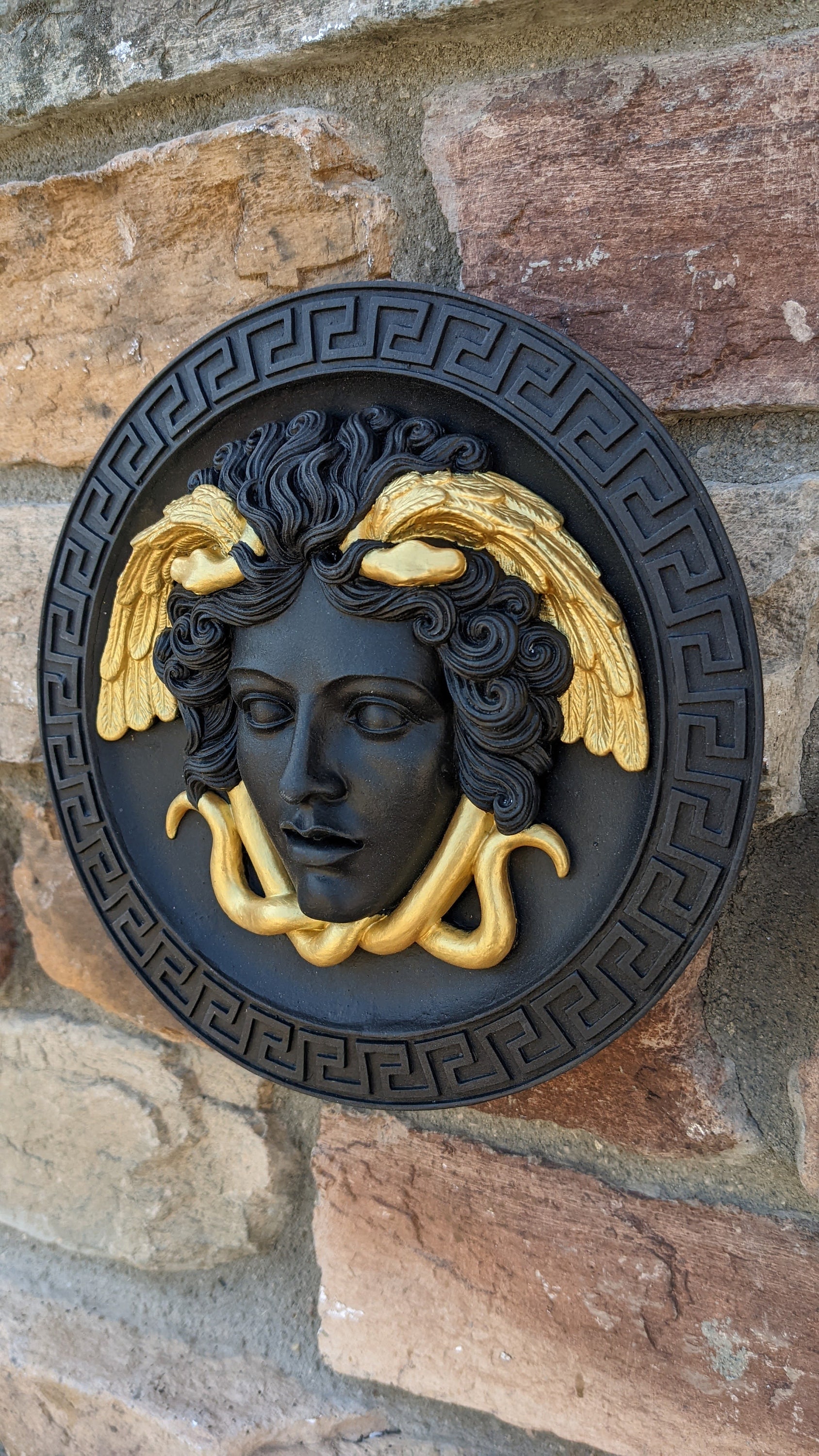 Versace Medusa Head Carving