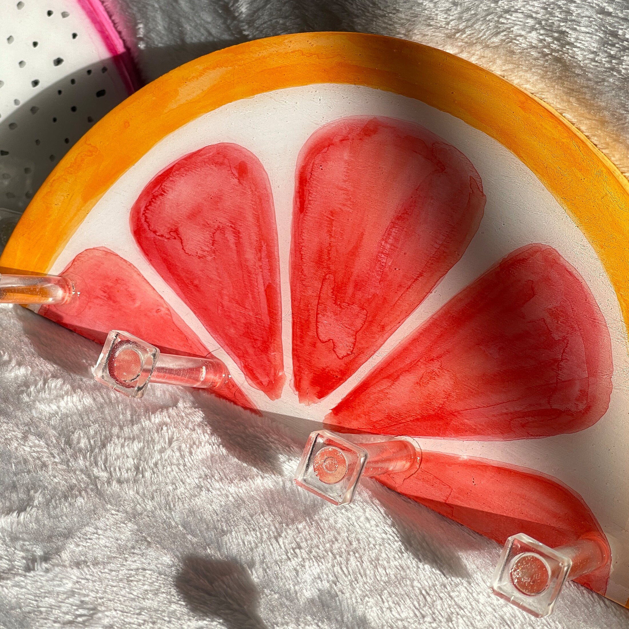 Handmade Blood Orange Slice Key Holder sold by Shannen Tiller | SKU ...