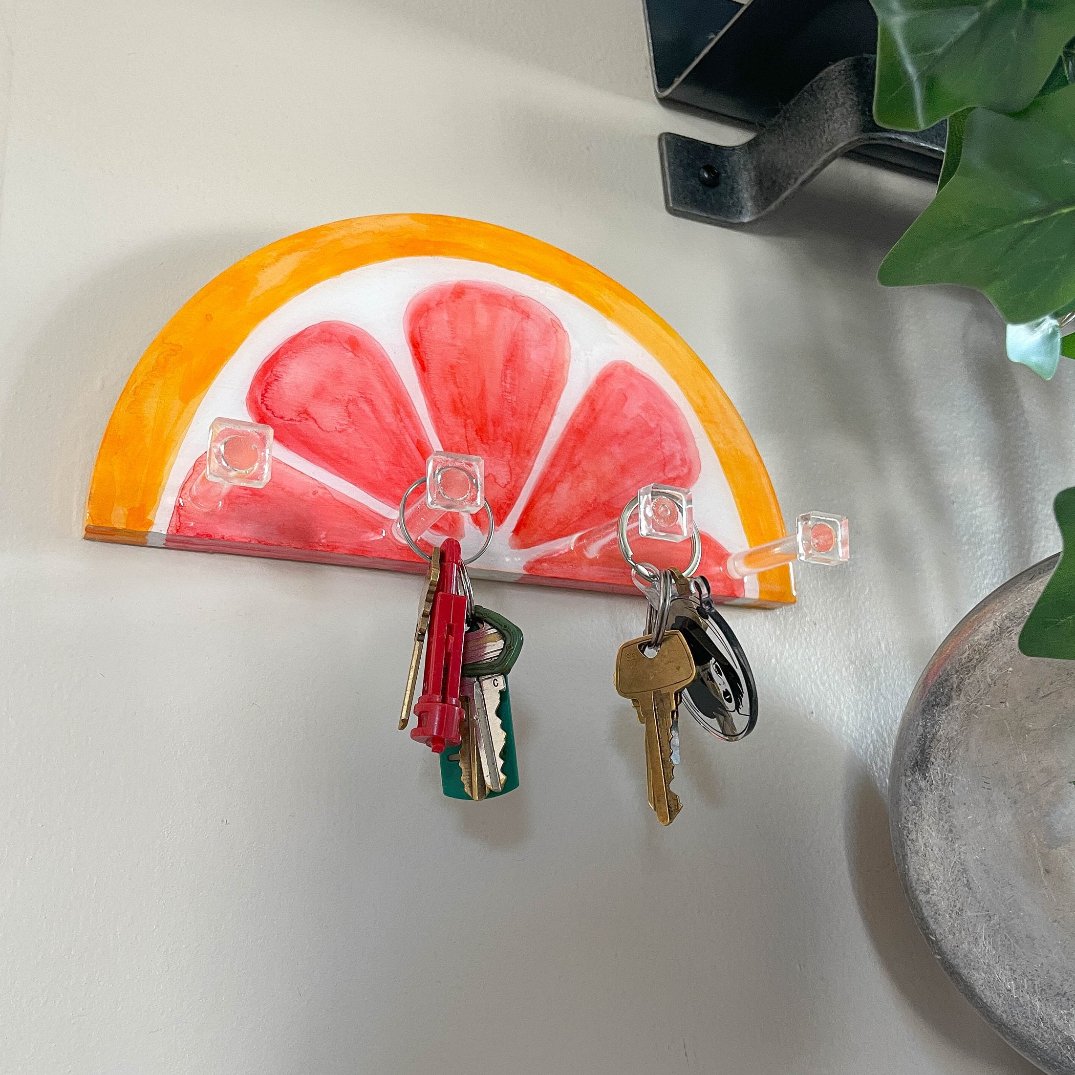 Handmade Blood Orange Slice Key Holder sold by Shannen Tiller | SKU ...