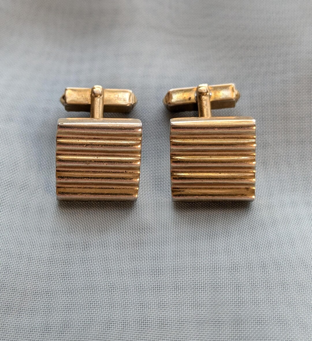 Vintage Swank Gold Tone Retro Style Cufflinks - Etsy