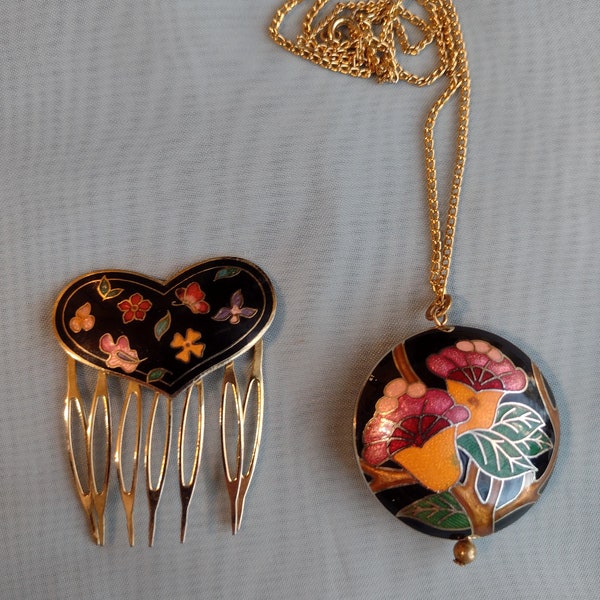 Cloisonne Jewelry - Etsy