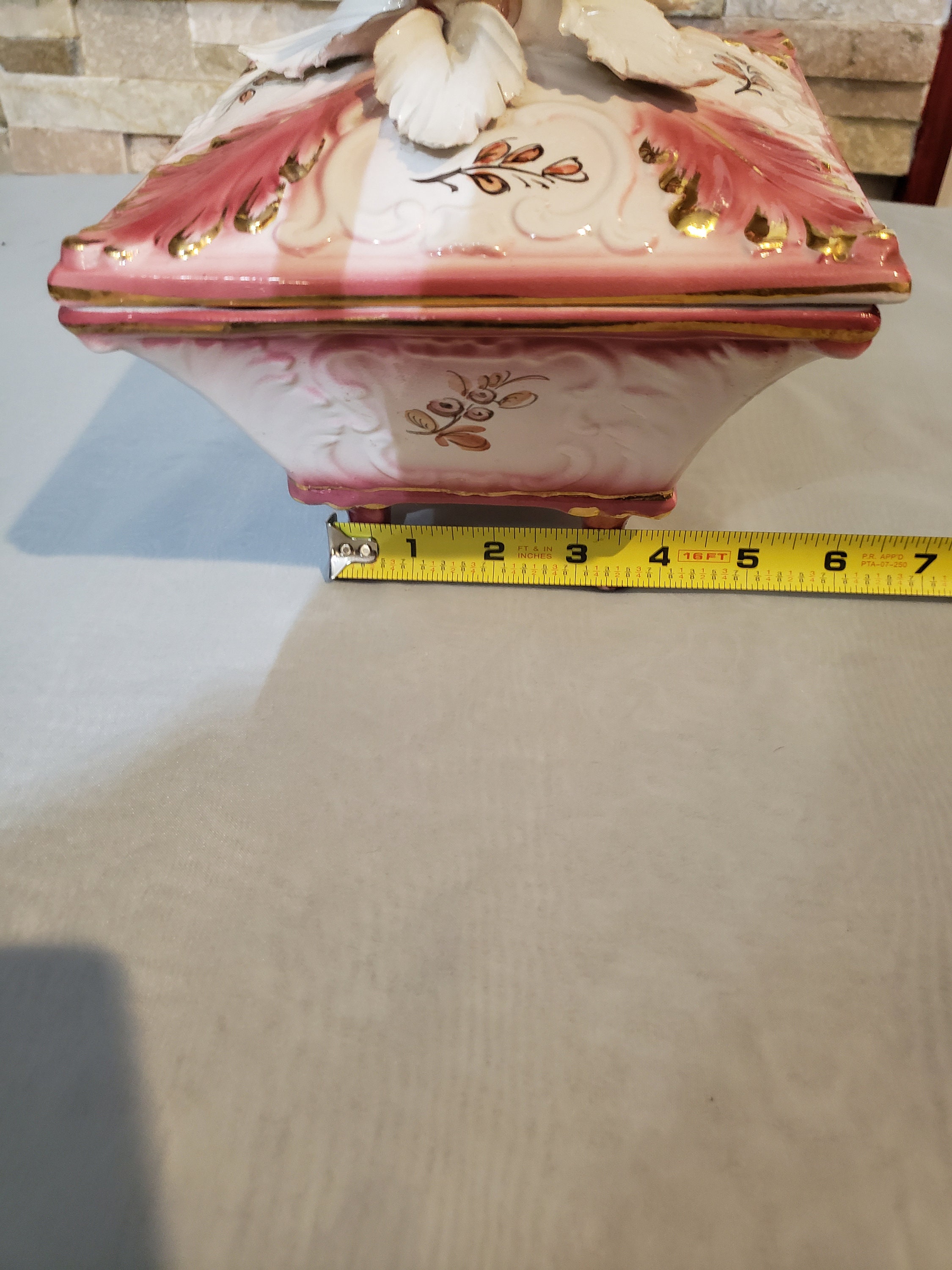 Bassano Capodimonte Italy Trinket Box Soup Tureen Hand Painted | Etsy