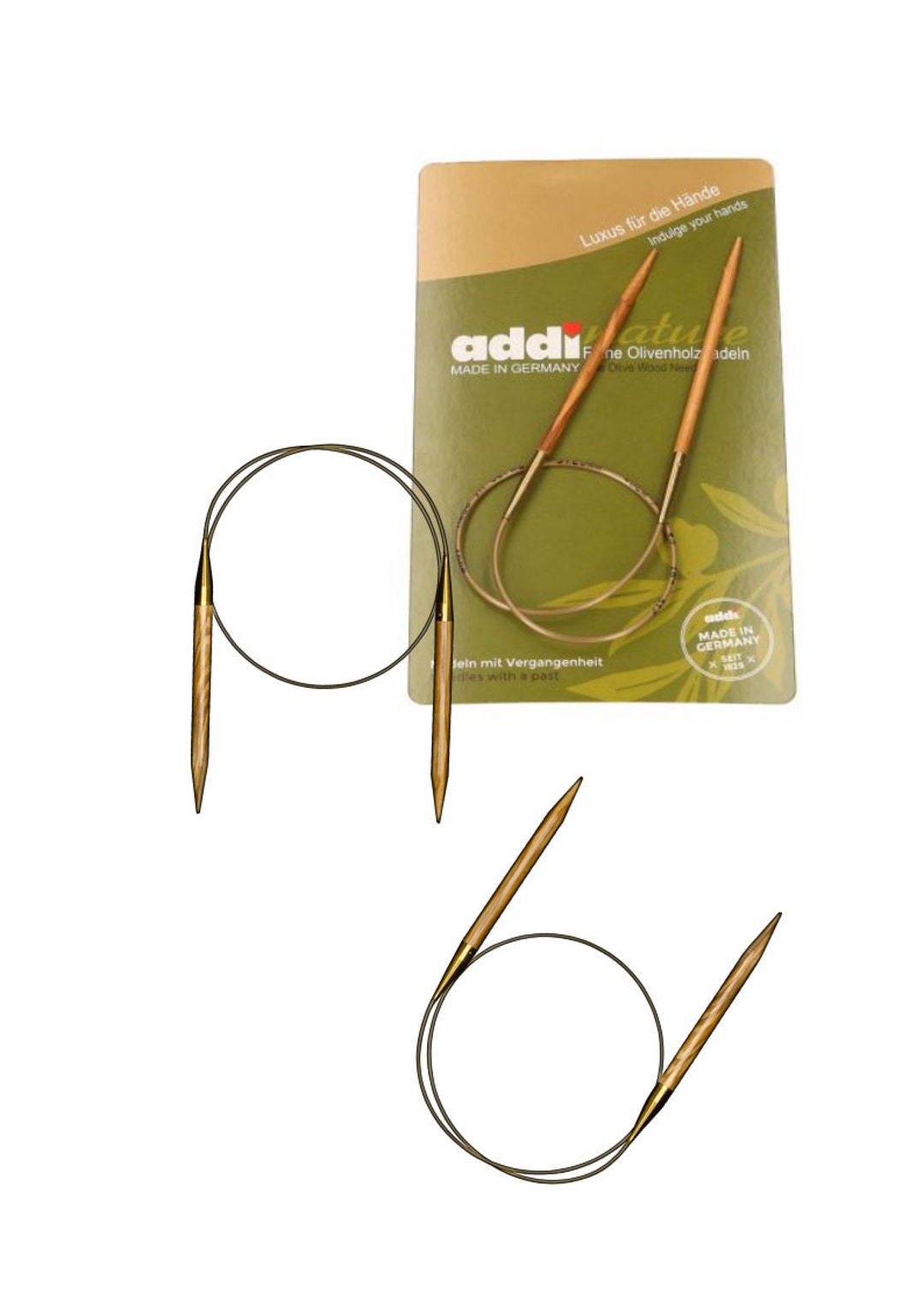 Addi Olive Wood 80 Cm Circular Knitting Needle Needle Sizes - Etsy