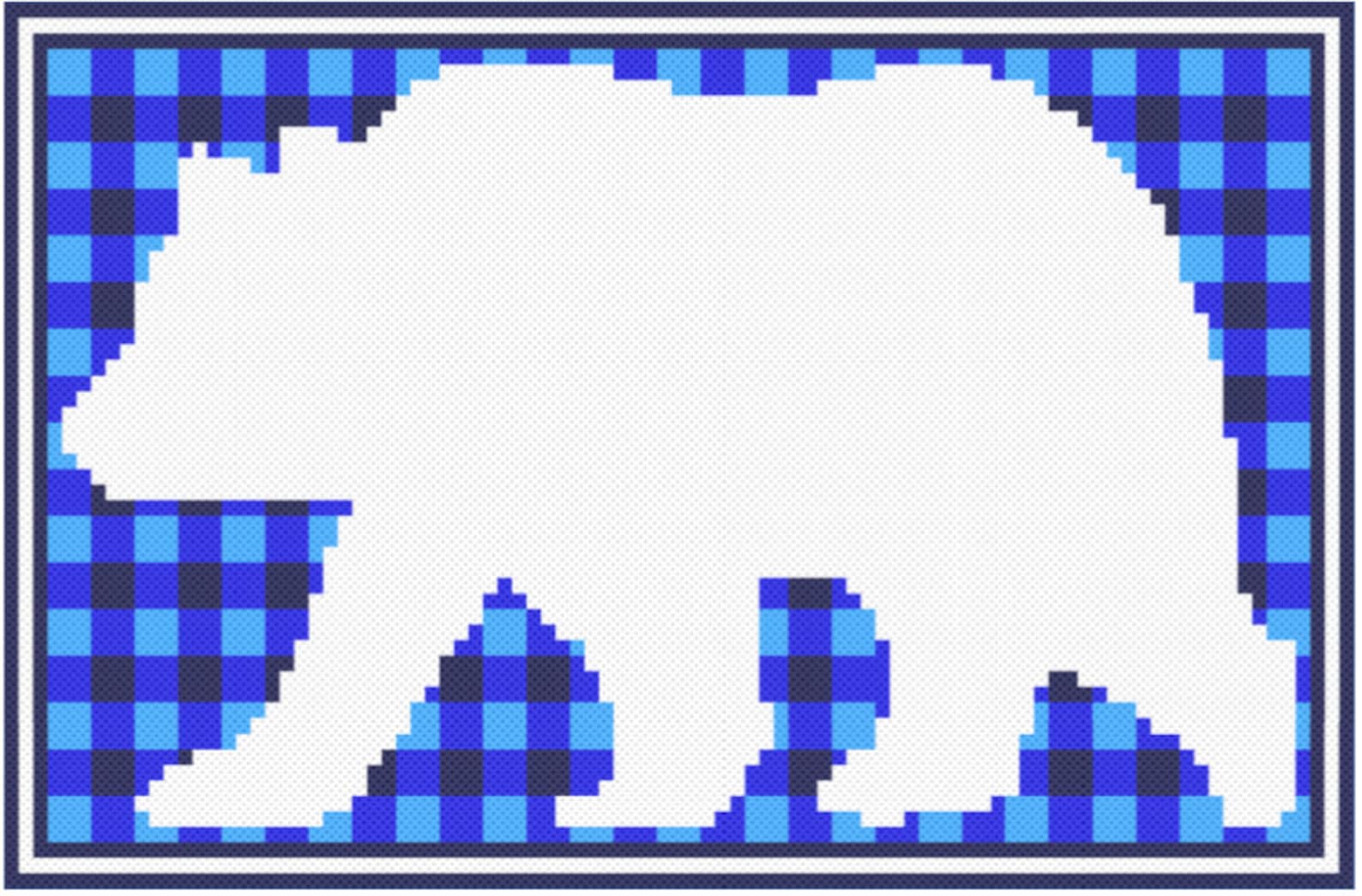 Moose C2C, Bear C2C, and Tree C2C Plaid Blanket Pattern Bundle - Etsy