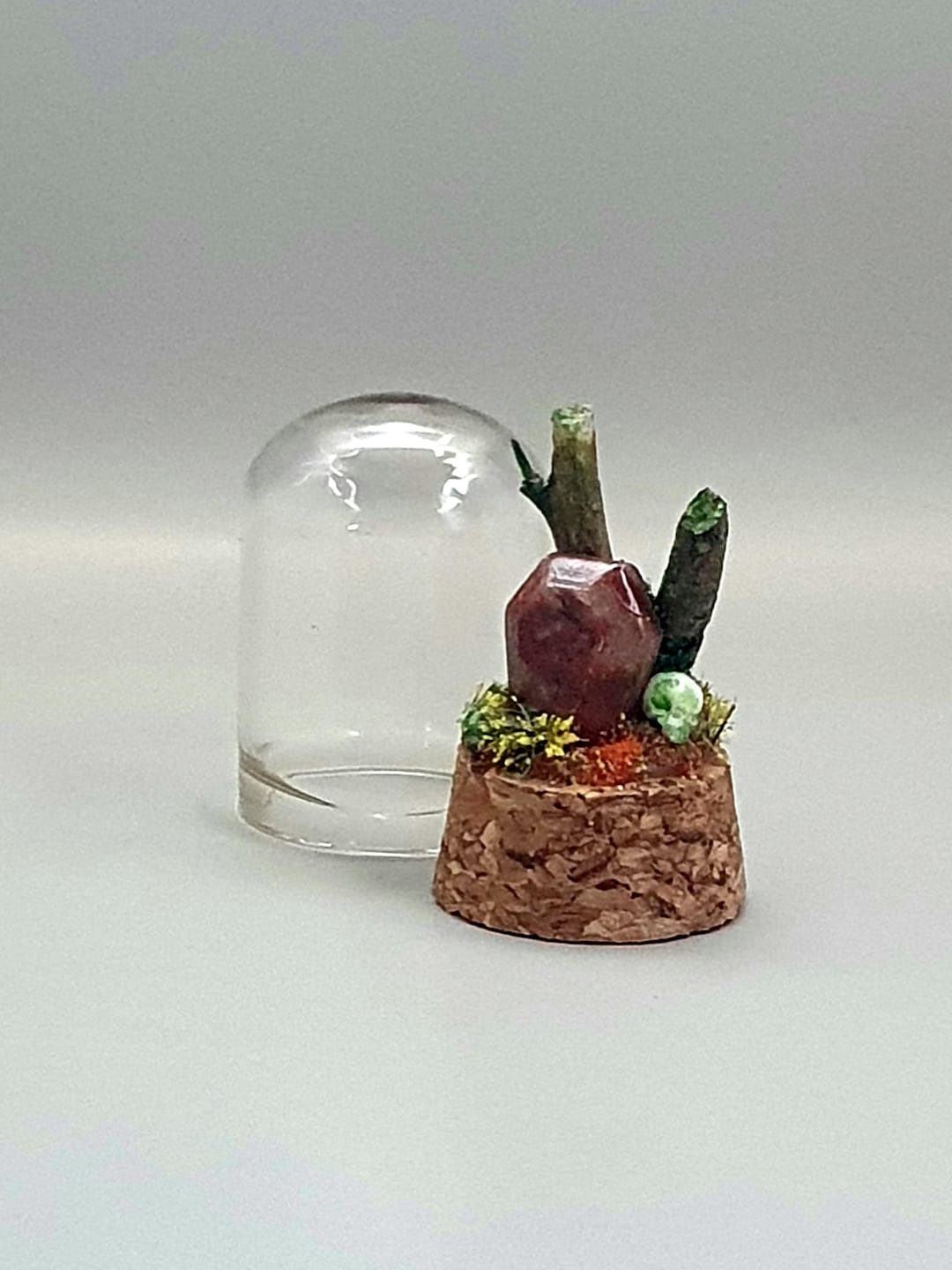 Teeny Tiny Graveyard Diorama, Gothic Dome, Dark Academia Oddity Gifts ...