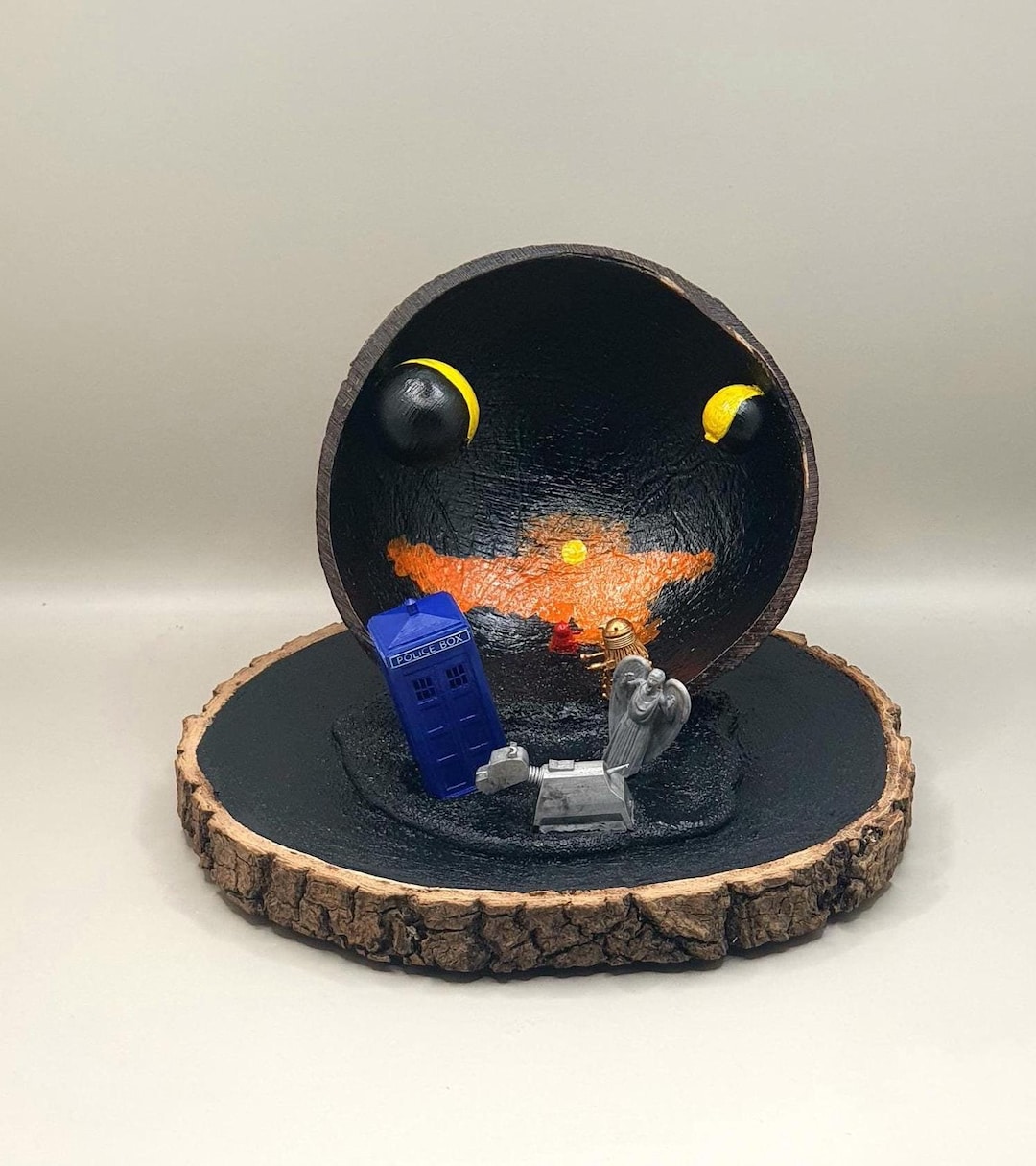 Sci Fi Diorama, Fantasy Ornament Gift for Sci Fi Lover, Alternative ...