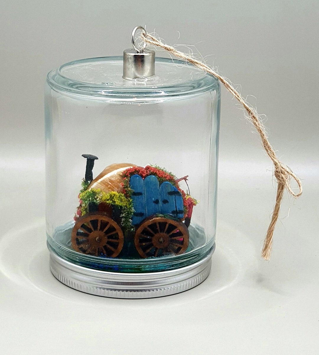Caravan Miniature Diorama, Snail Shell Home Decor, Fairy Garden ...