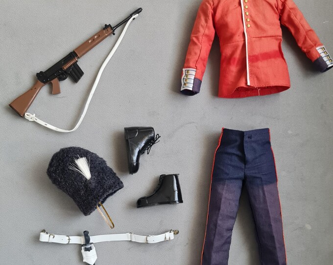 Action Man King's Royal Guard Beefeater Outfit. Brand is Action Team ...