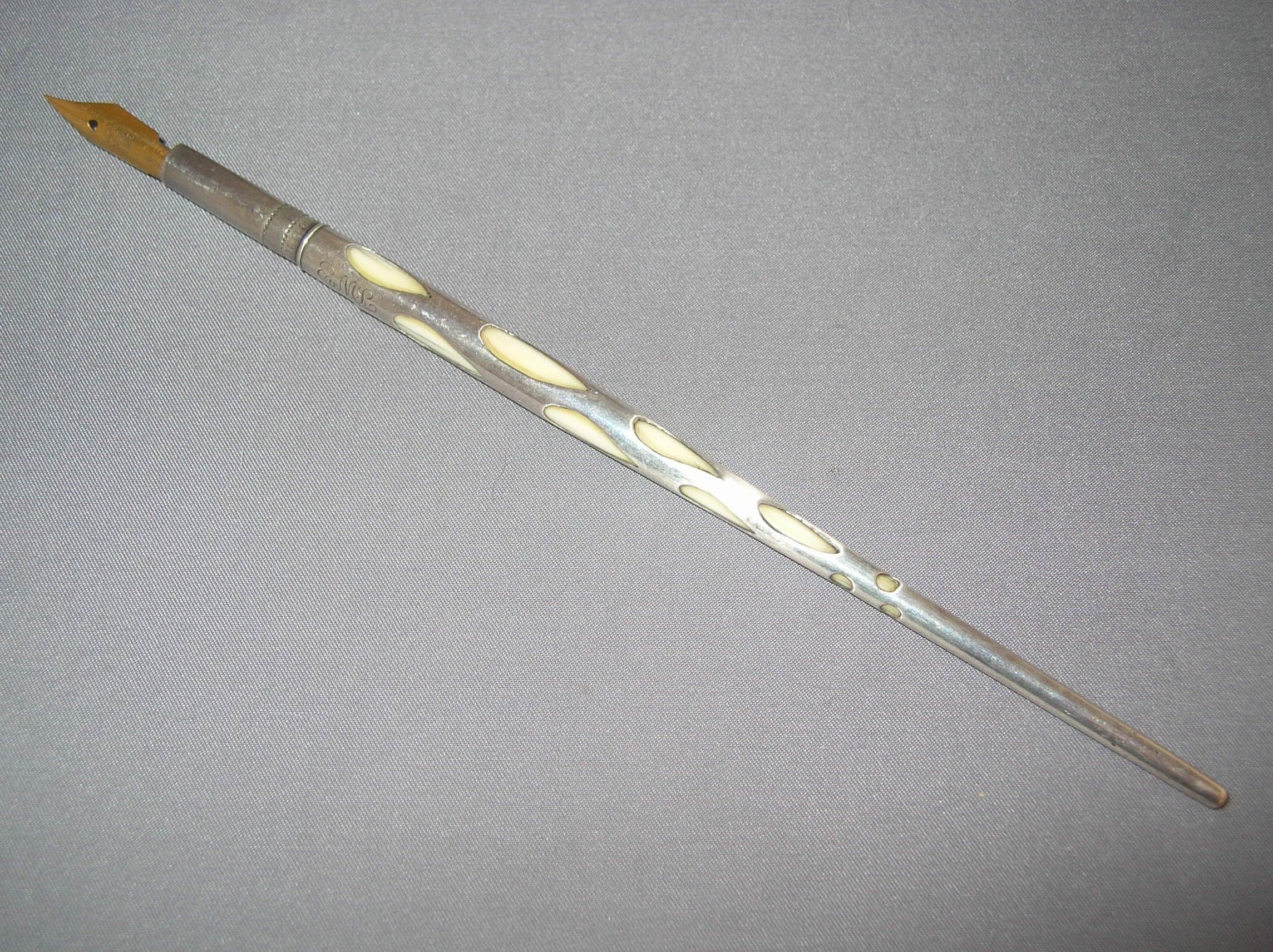 Gorham Sterling Silver Overlay Victorian Dip Pen - Etsy