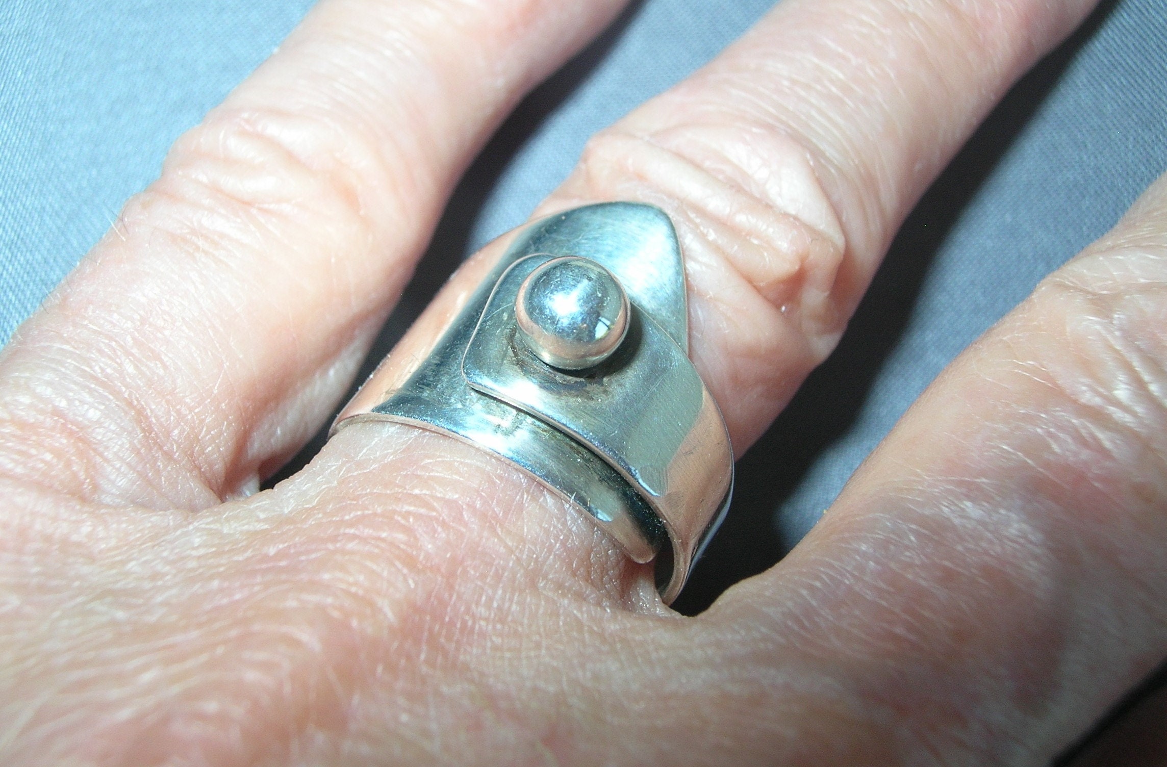 Vintage ORB otto Robert Blade Modernist Ball Sphere Asymmetrical ...