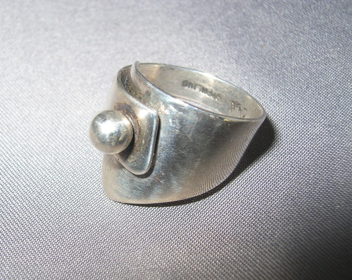 Vintage ORB otto Robert Blade Modernist Ball Sphere Asymmetrical ...