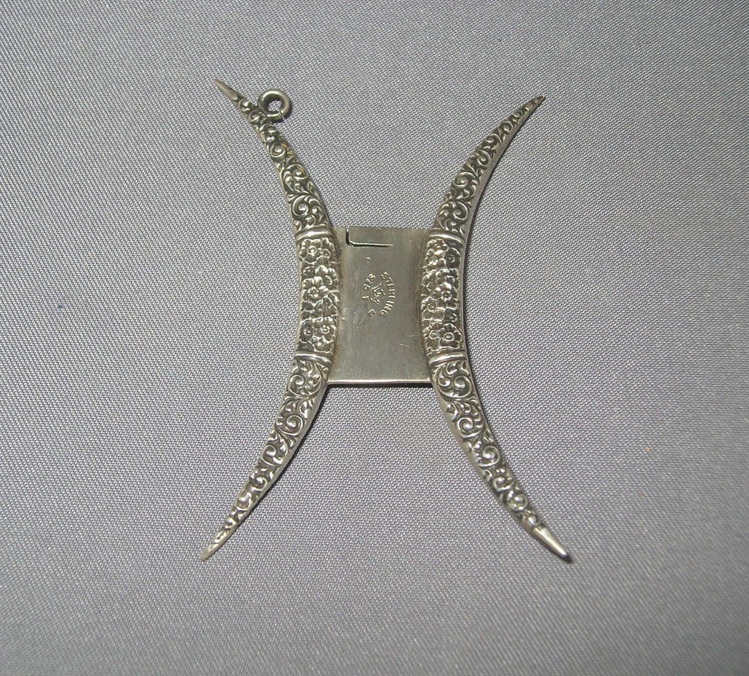 Antique Rare Reddall & Co 1896-1909 Repousse Sterling Silver Thread ...