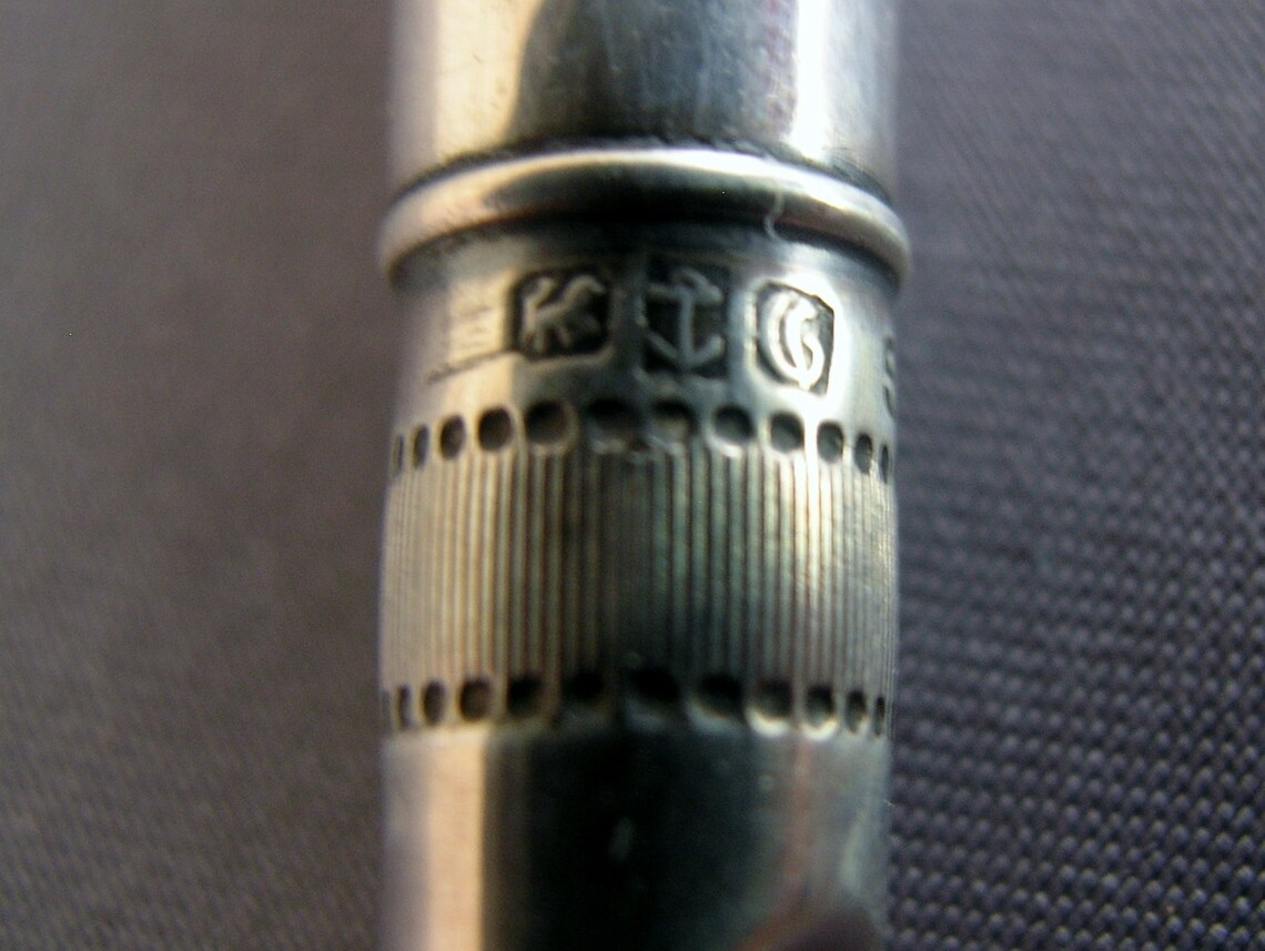 Gorham Sterling Silver Overlay Victorian Dip Pen - Etsy