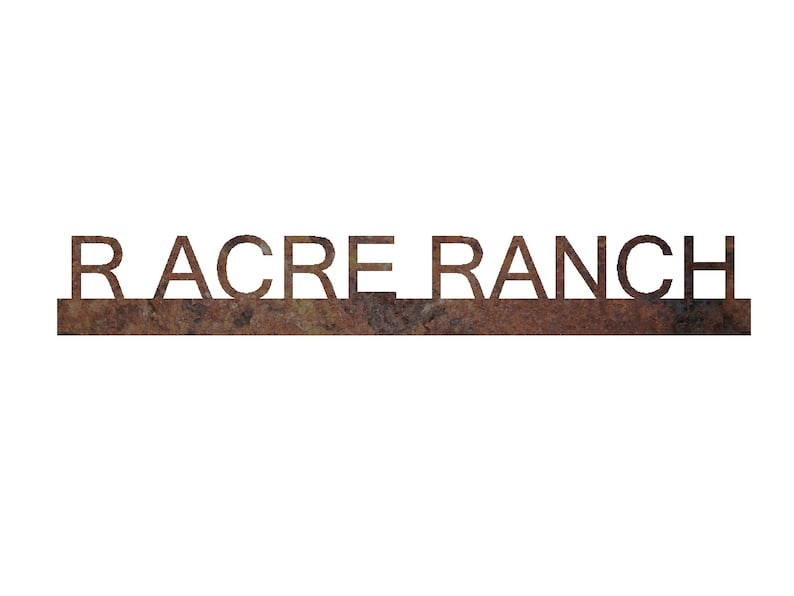 Personalized Ranch Name Entrance Sign Custom Metal Farm - Etsy