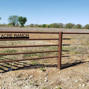 Personalized Ranch Name | Entrance Sign | Custom Metal Farm Signs - Etsy