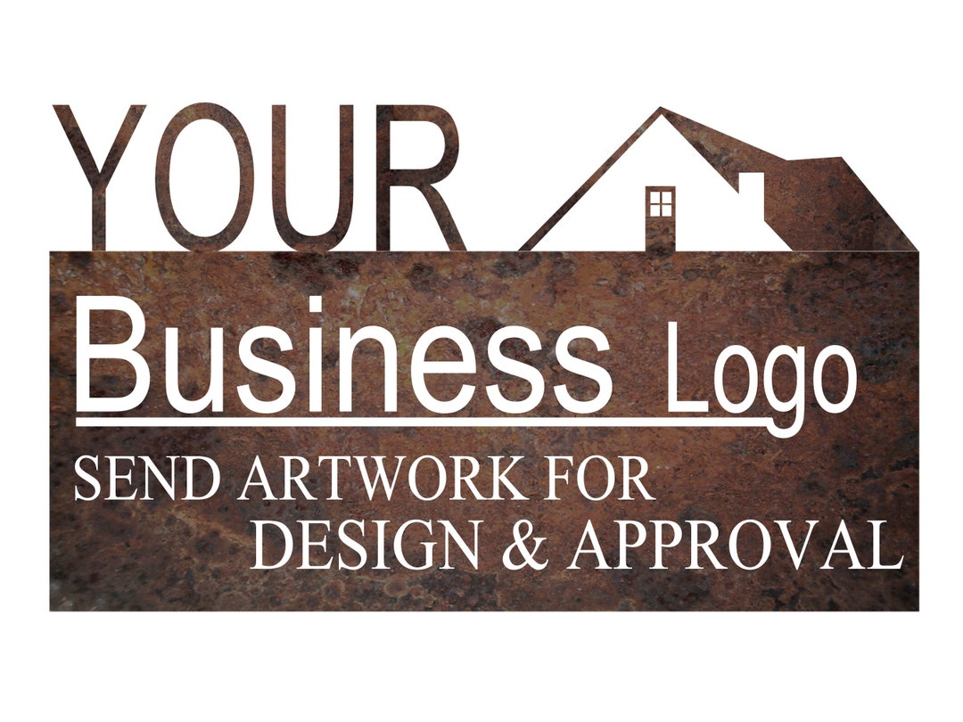 Custom Business Logo | Metal Sign | Personalized Metal Logo Design for ...