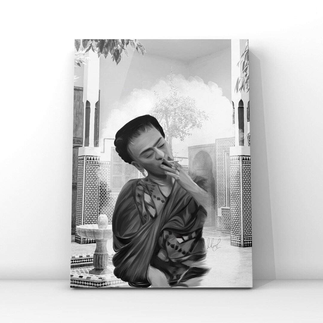 Smoking Frida Kahlo - Etsy