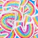 Mini Rainbow Sticker, Waterproof Rainbow, Rainbow Sticker, Pride ...