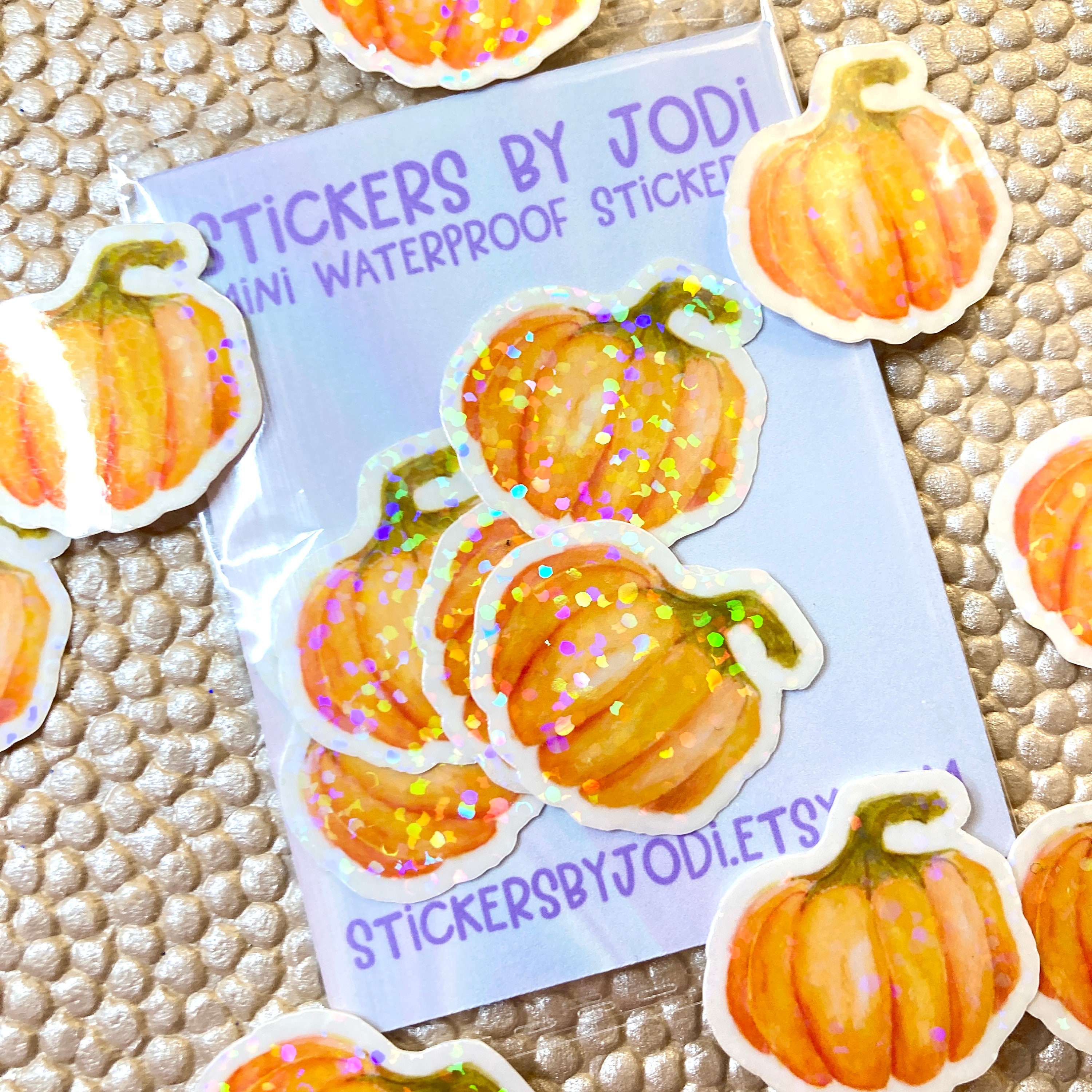 Pumpkin Sticker Mini Pack Mini Pumpkin Stickers Small Fall - Etsy