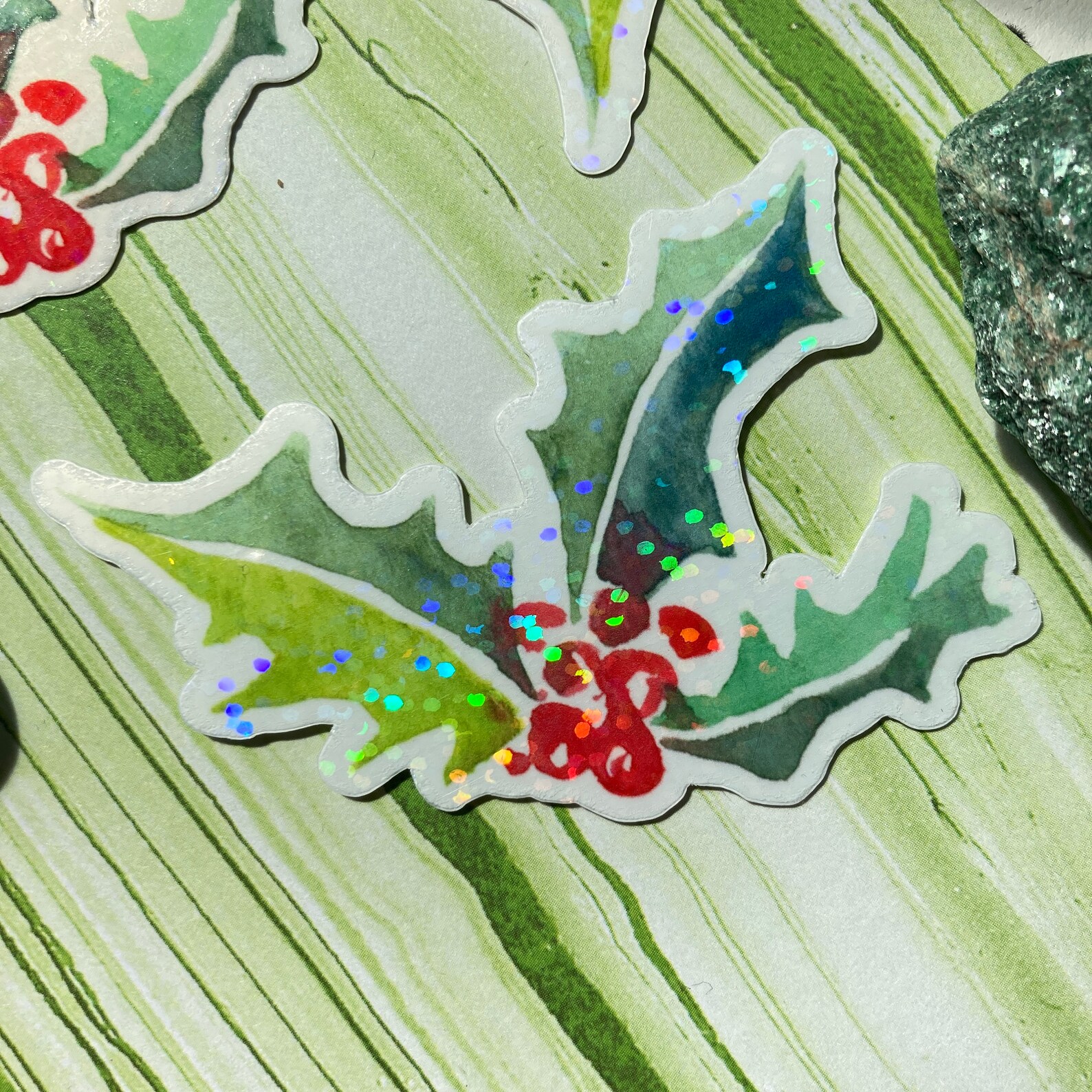 Mistletoe Sticker - Etsy