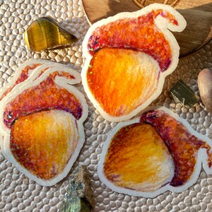 Acorn Sticker, Fall Sticker, Waterproof Sticker, Water Bottle Sticker ...