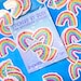 Mini Rainbow Sticker Waterproof Rainbow Rainbow Sticker - Etsy