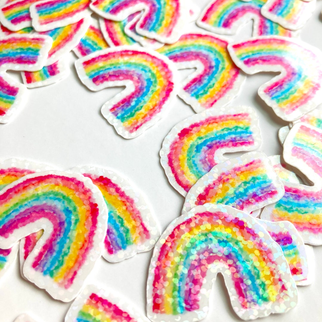 Mini Rainbow Sticker, Waterproof Rainbow, Rainbow Sticker, Pride ...