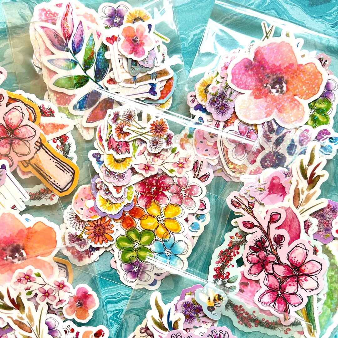 Oops Sticker Grab Bag, Discounted Stickers, Bulk Grade B Stickers, 25 ...