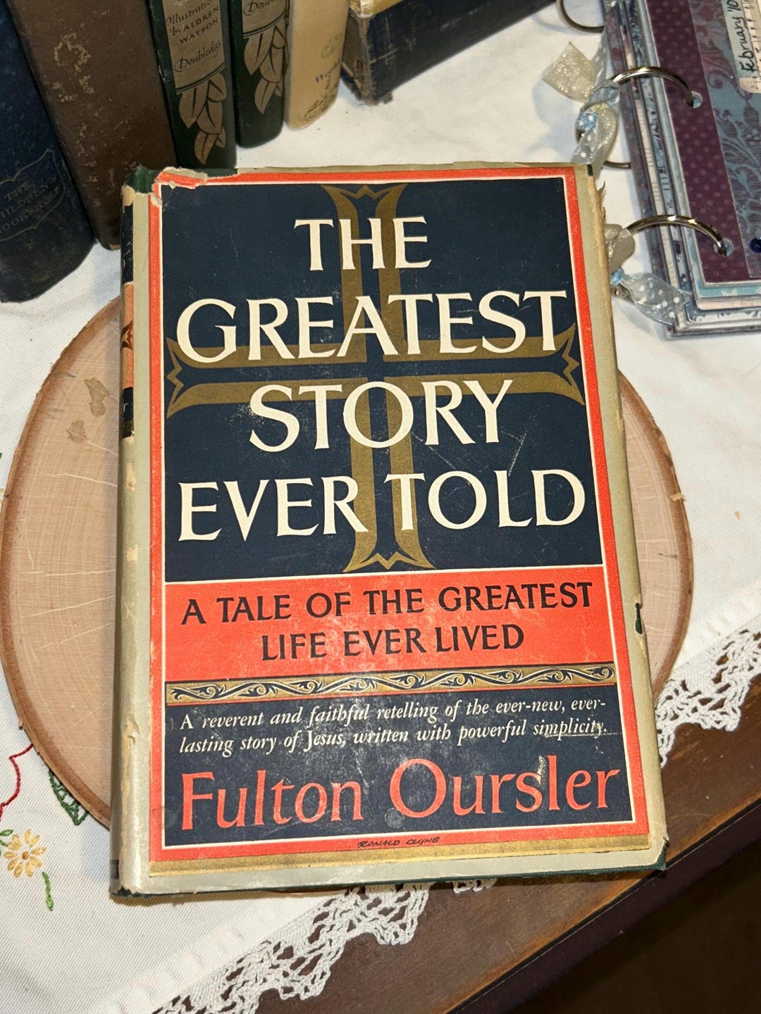 1949 Vintage Hardcover Book - the Greatest Story Ever Told by Fulton ...