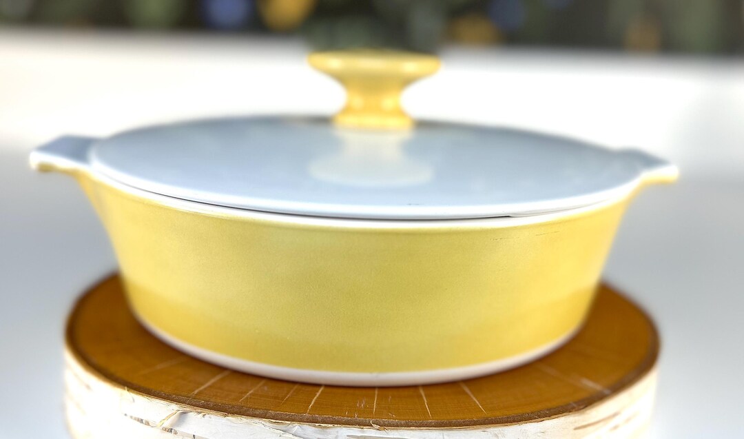 1970s Vintage Corningware 1 Qt. Lidded Casserole Dish - Harvest Gold ...