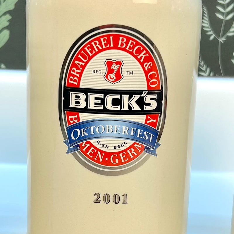Mug Becks Beer - Etsy