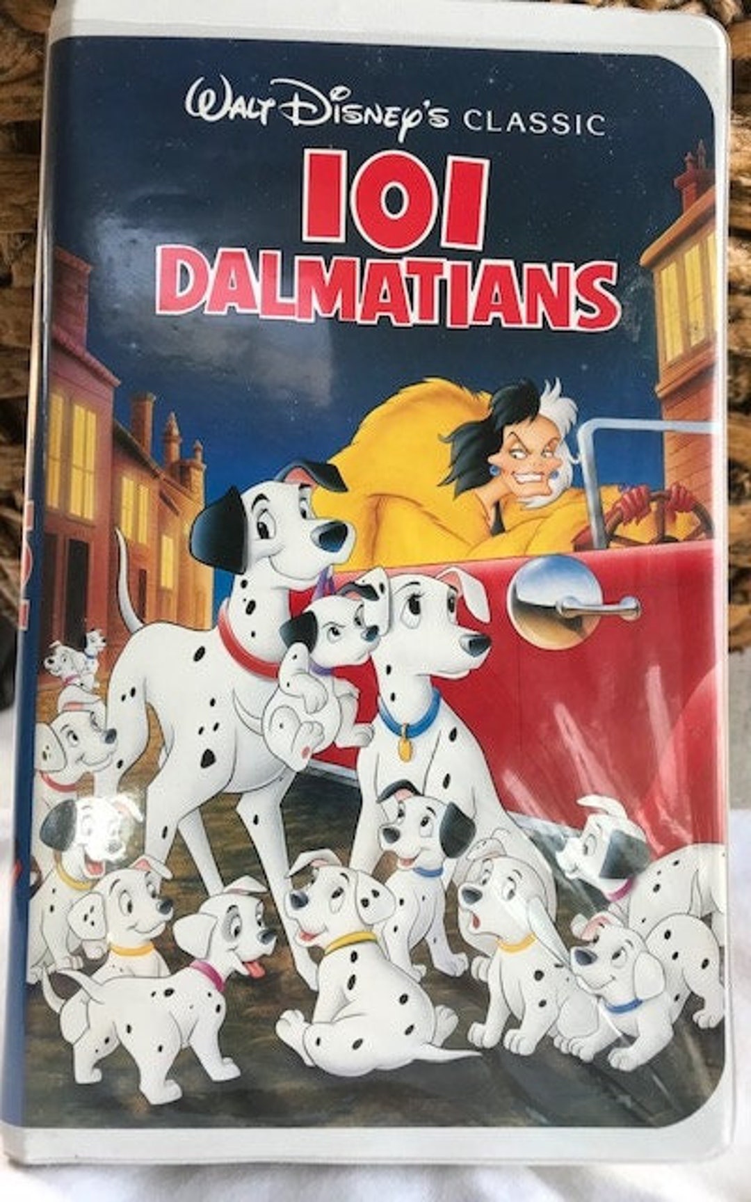 Walt Disneys' Classic 101 Dalmatians 1992 black Diamond VHS 1263 - Etsy