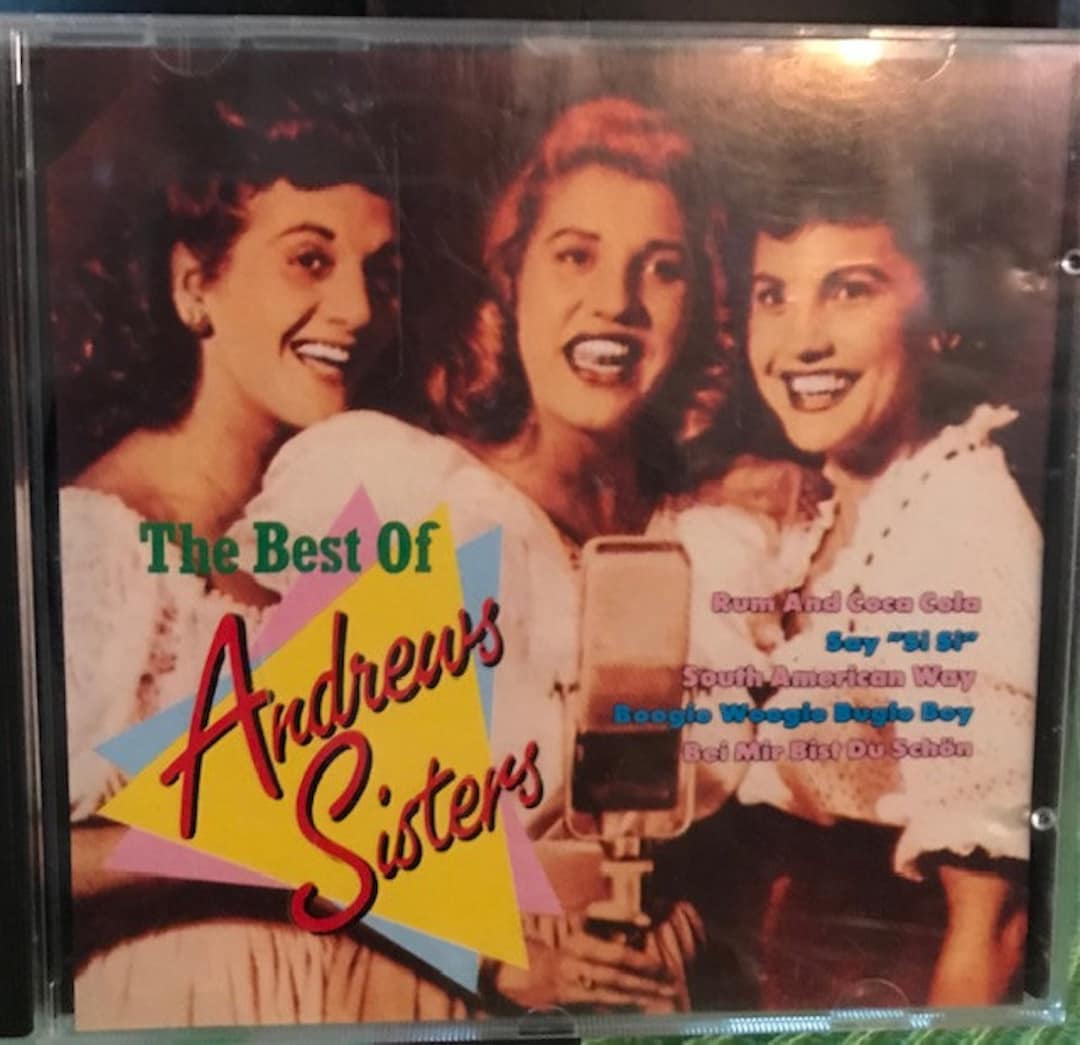 The Best of the Andrews Sisters Vintage CD! - Etsy