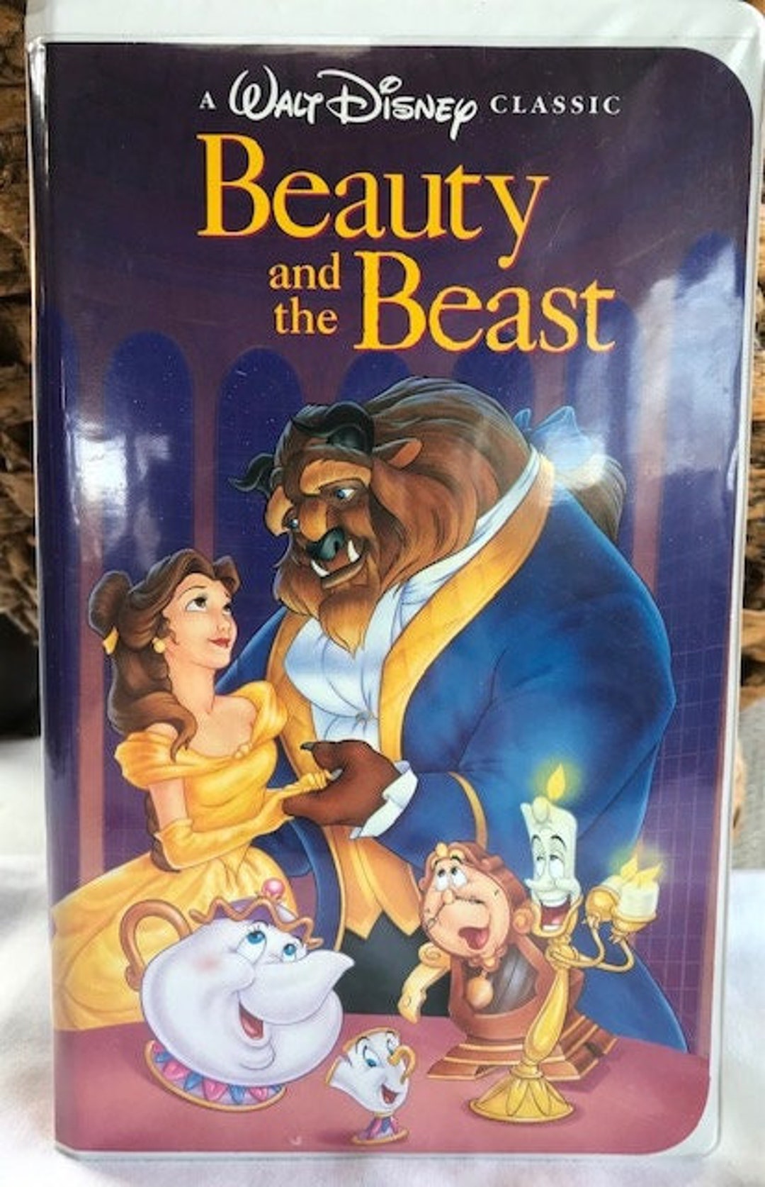 Walt Disney's Classic Beauty and the Beast 1992 black Diamond VHS 1325 ...