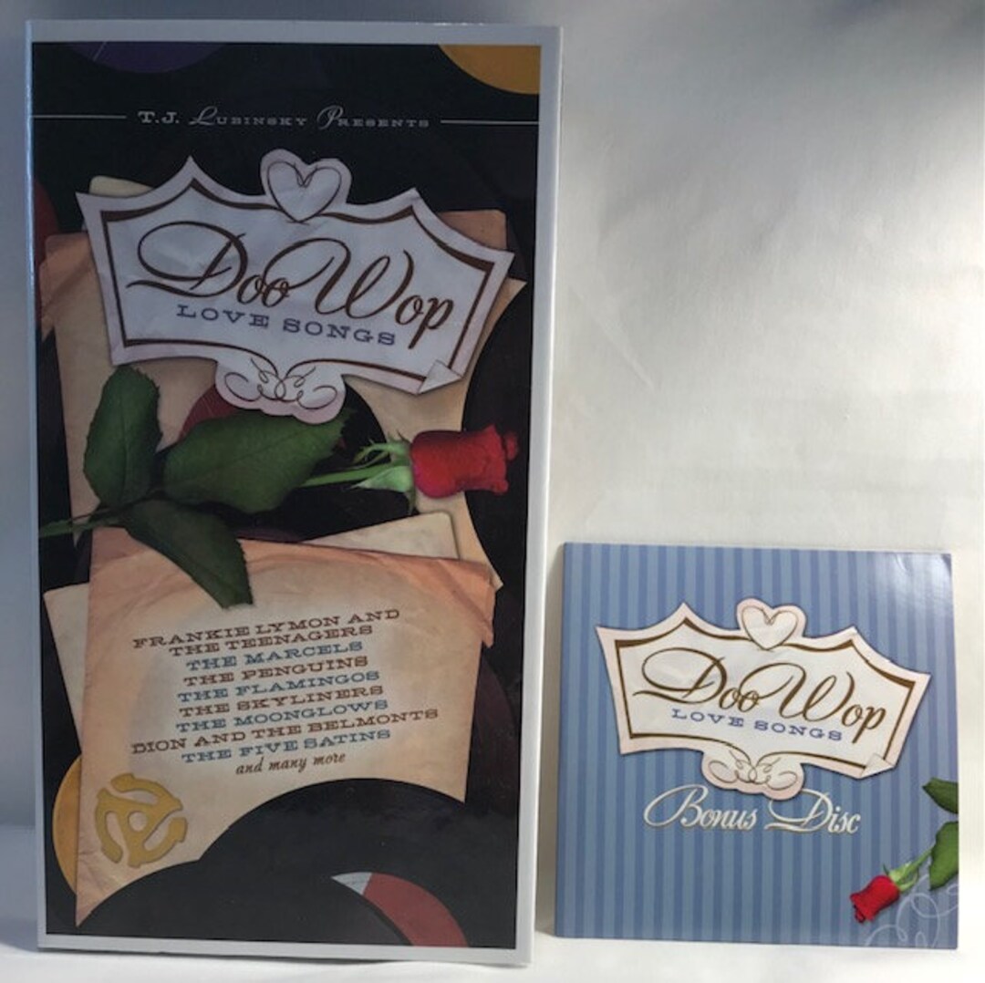T.J. Lubinsky Presents Doo Wop Love Songs 4 Disc CD Box Set With Bonus ...