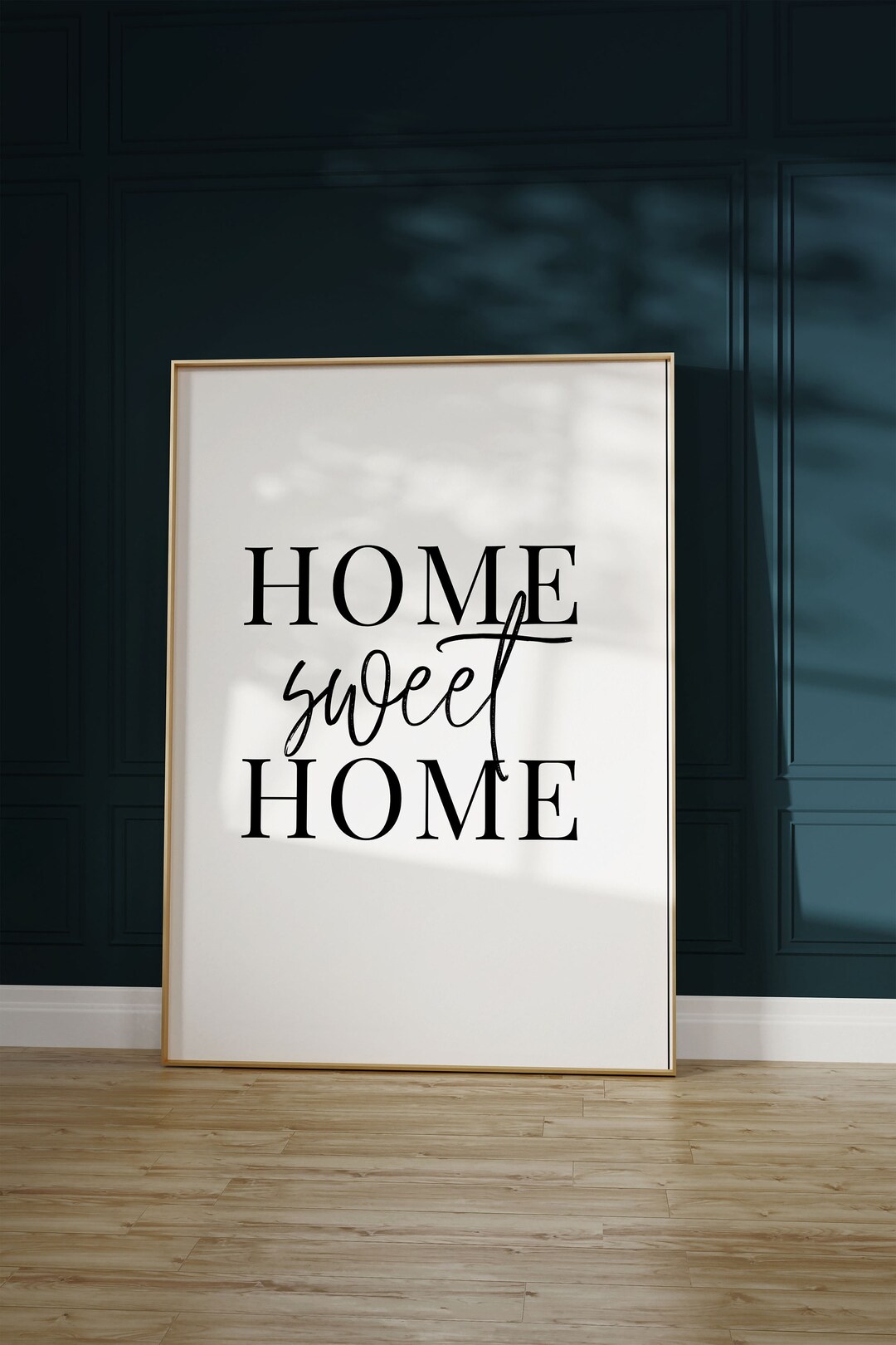 HOME Sweet HOME Posters Kind Wallpapers Mural 3 Variations 3 for 1 ...