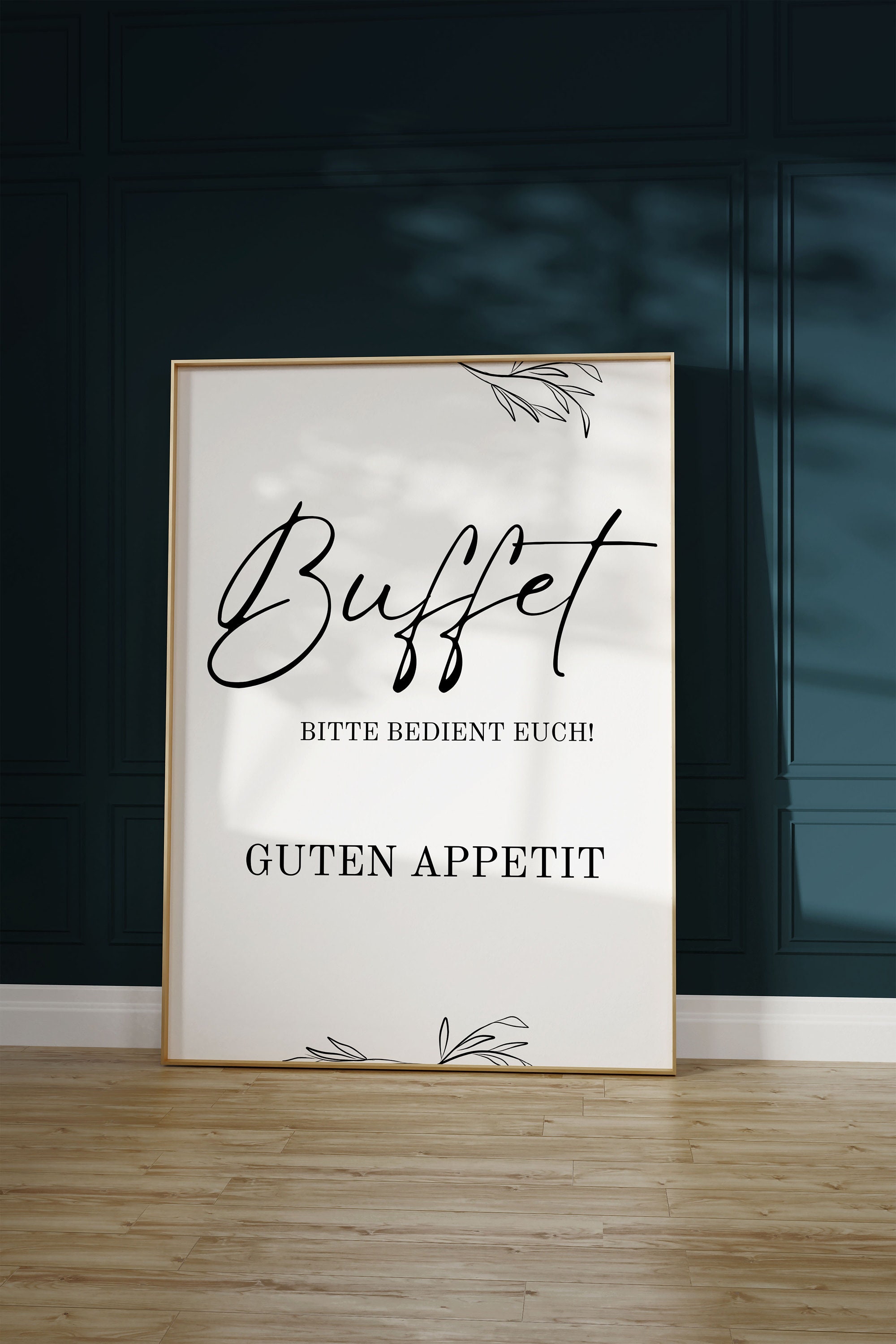 Buffet Sign | Wedding Dinner | Poster Sign | Food | Digital Download ...