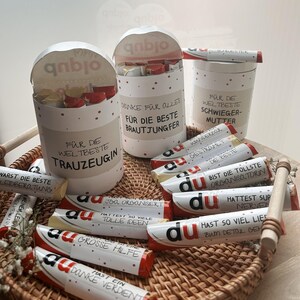 Thank You Labels for Duplo: Wedding Gift for Maid of Honor Bridesmaid ...