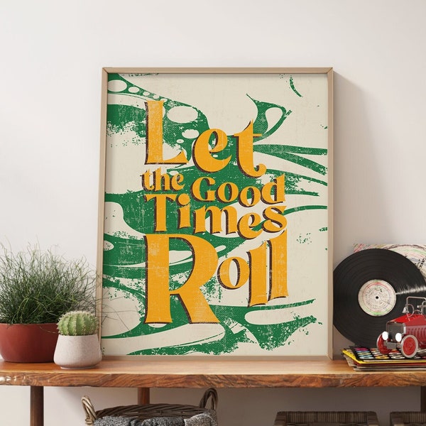 Let the Good Times Roll Sign - Etsy