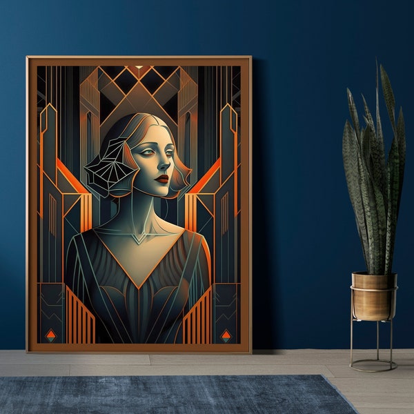 1920s Poster Design - Etsy