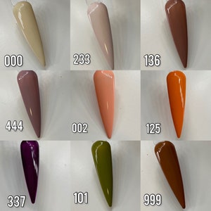 V-tip Press on Nails (choose Your Own Color) - Etsy