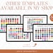 Editable Teckwrap Vinyl Color Chart Template, Permanent Vinyl Colour ...