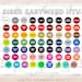 Editable Siser Vinyl Color Chart BUNDLE Siser Color Chart - Etsy