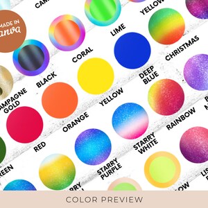 Editable Teckwrap Vinyl Color Chart Template, Permanent Vinyl Colour ...