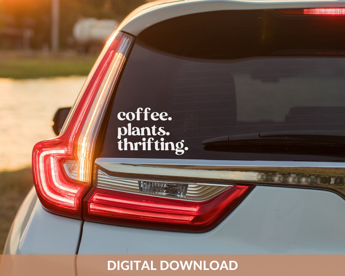 Coffee Plants Thrifting SVG, Retro SVG, Coffee Quote SVG, but First ...