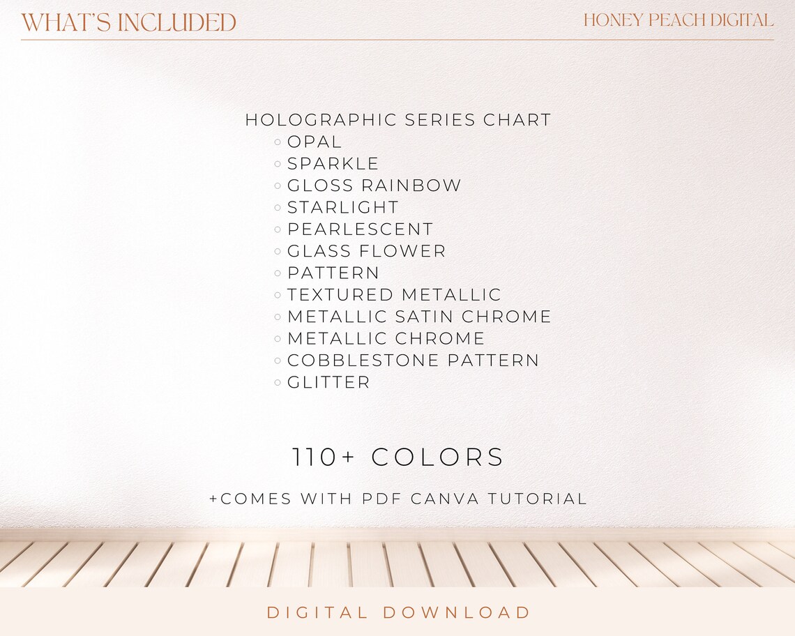 Editable Teckwrap Vinyl Color Chart for Cricut and Silhouette Users ...