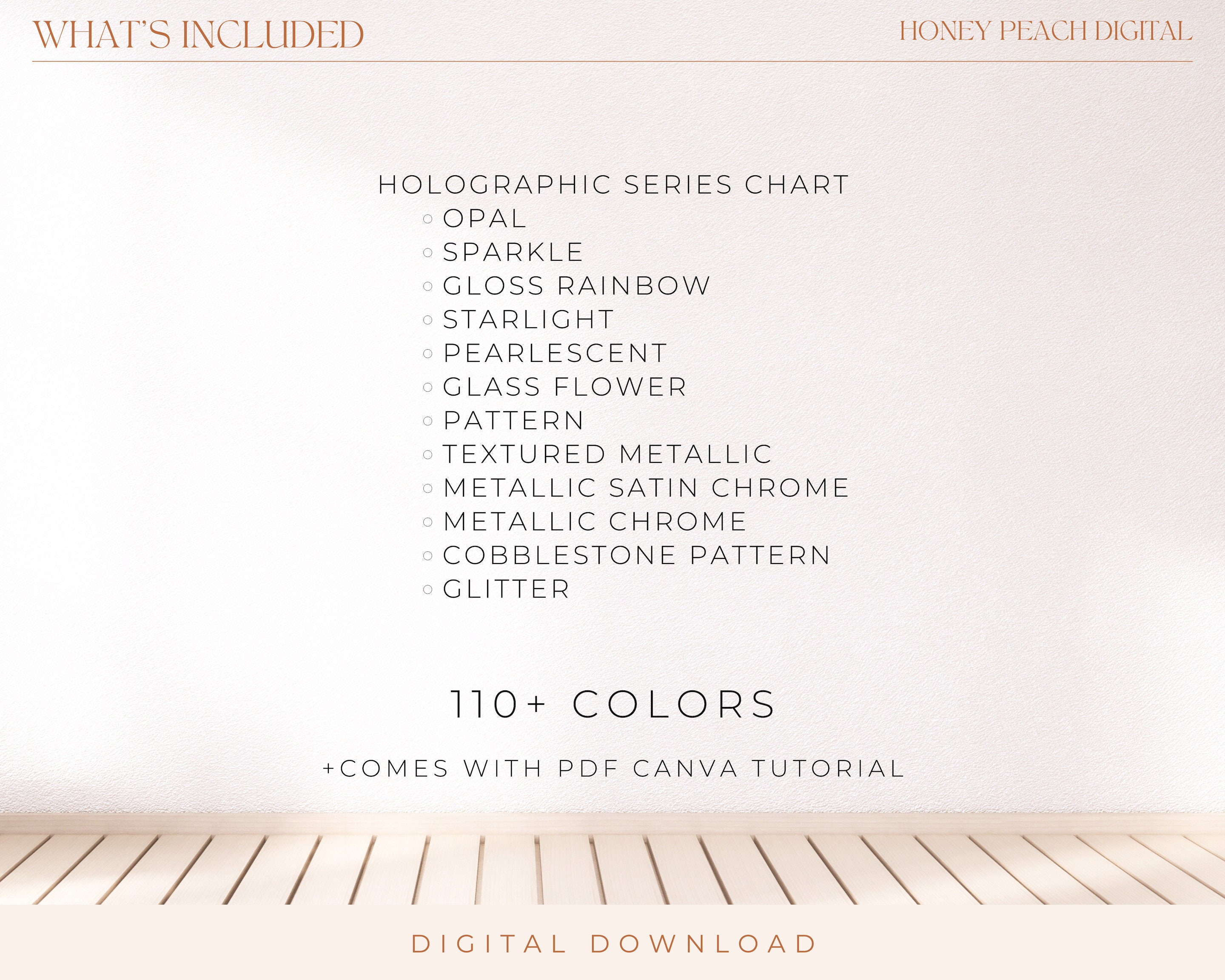 Editable Teckwrap Vinyl Color Chart for Cricut and Silhouette - Etsy Canada